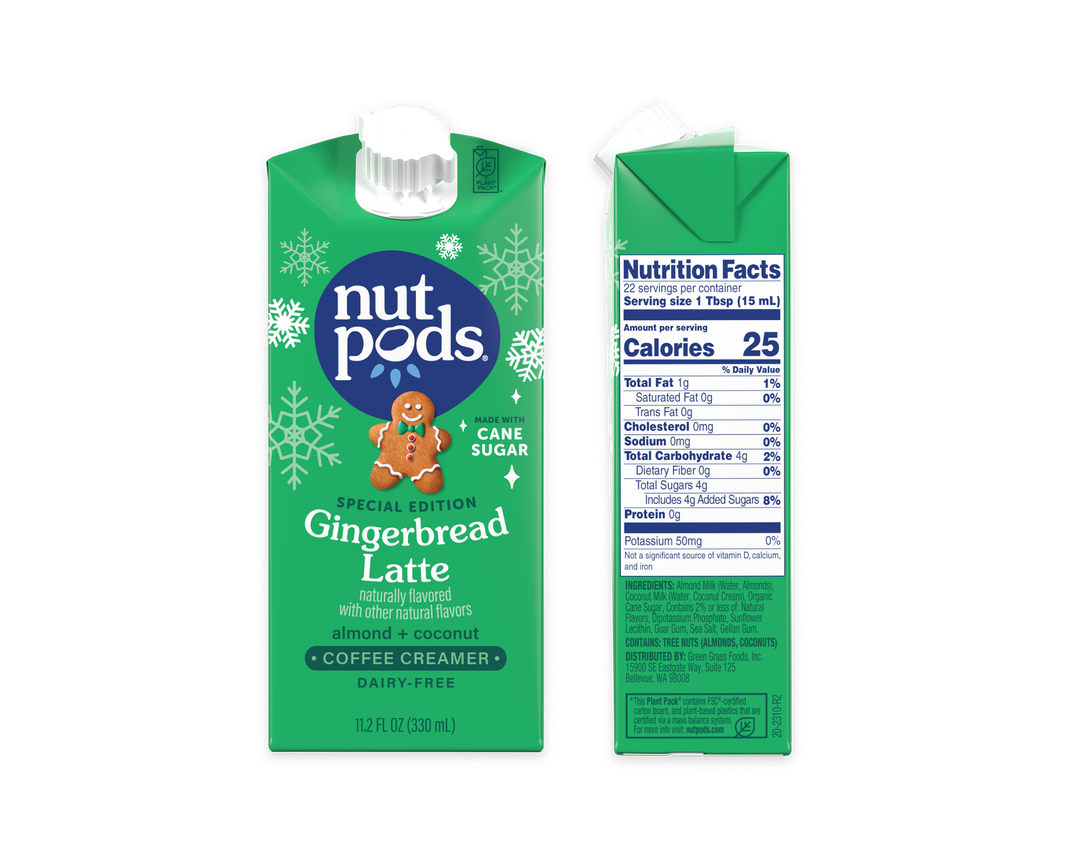 Gingerbread Latte – nutpods Dairy-Free Creamer