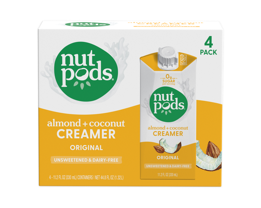 nutpods Original unsweetened dairy free coffee creamer Whole30 / Paleo ...