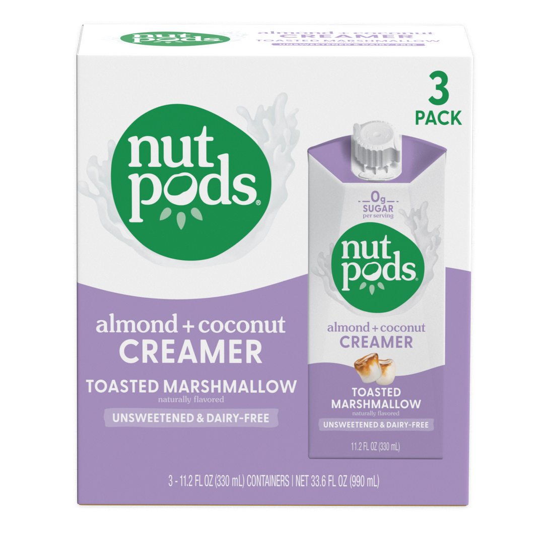 nutpods Dairy Free Coffee Creamer - Whole30, Paleo, Keto, Vegan ...