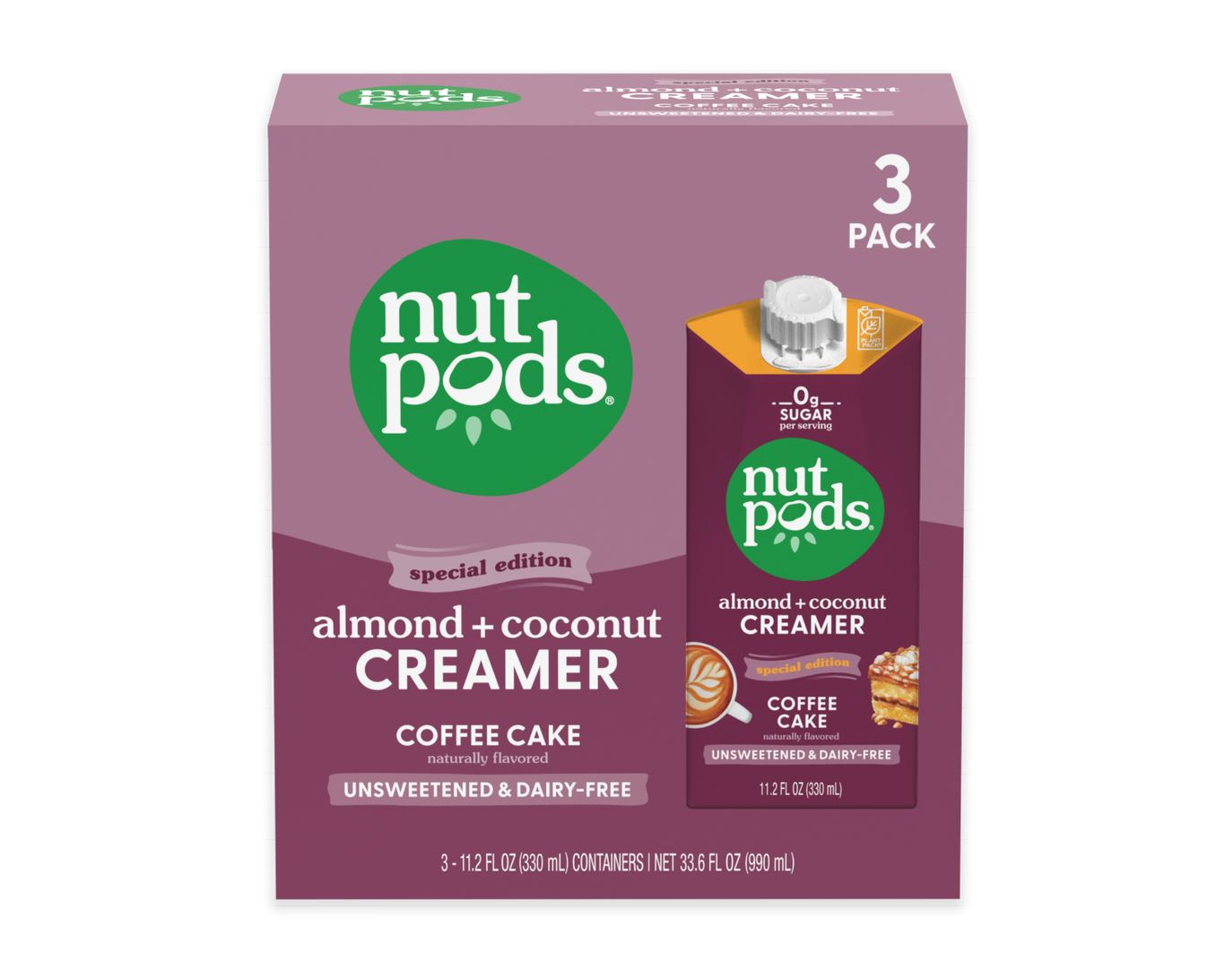 Coffee Cake – nutpods Dairy-Free Creamer