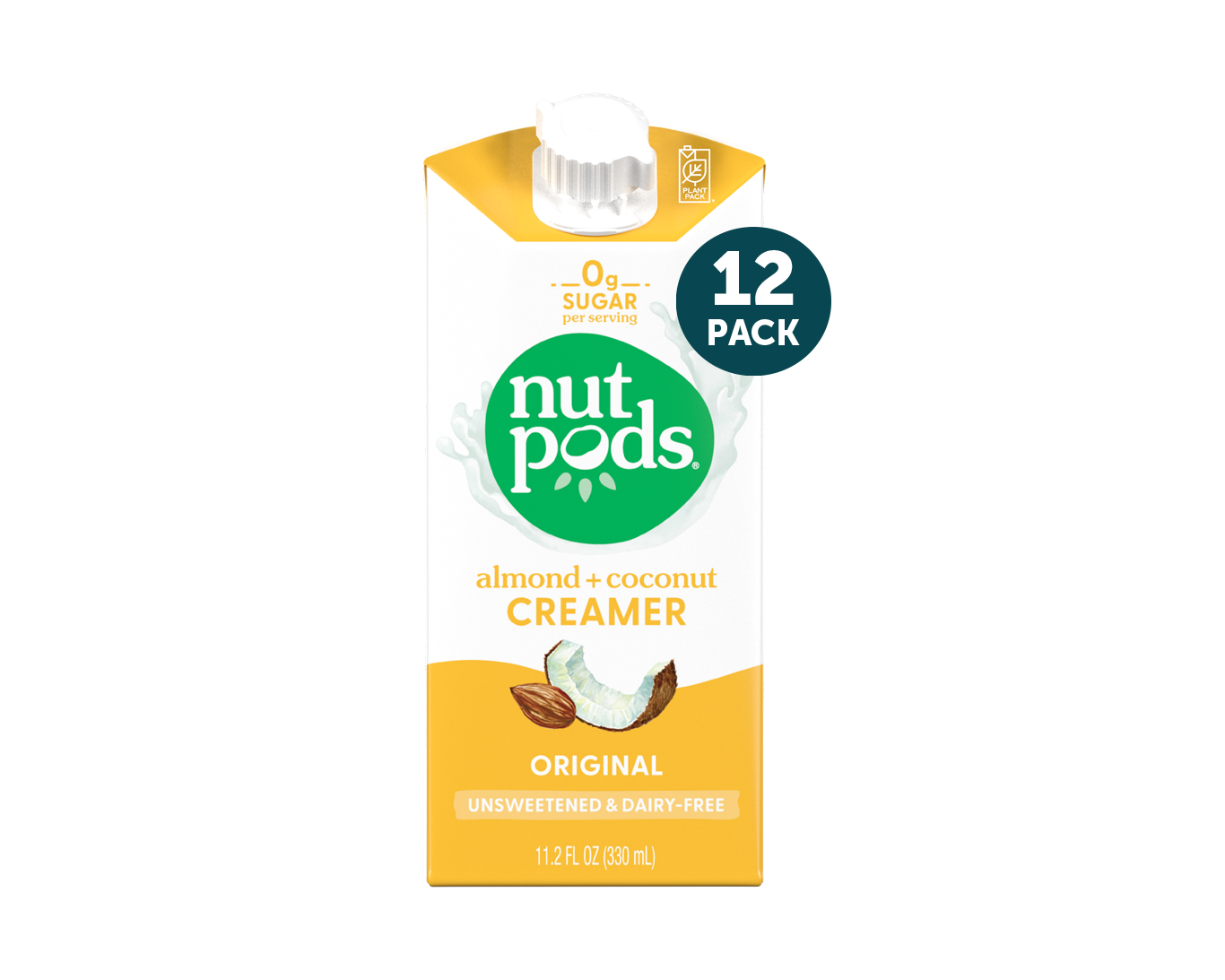 nutpods Original unsweetened dairy free coffee creamer Whole30 / Paleo ...